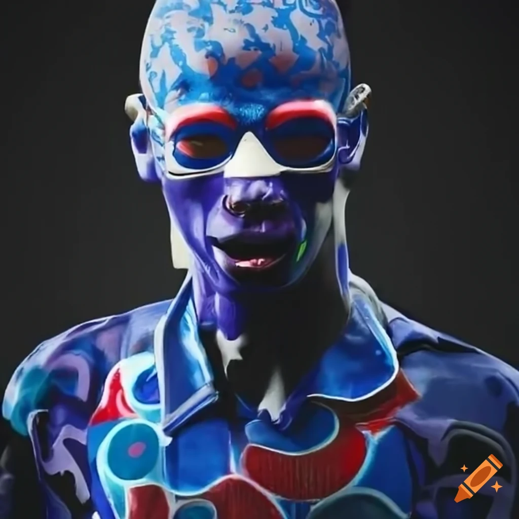 Balenciaga pepsi man on Craiyon