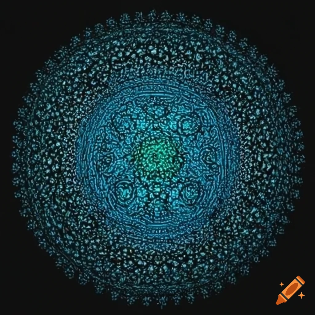 Random pattern design on Craiyon