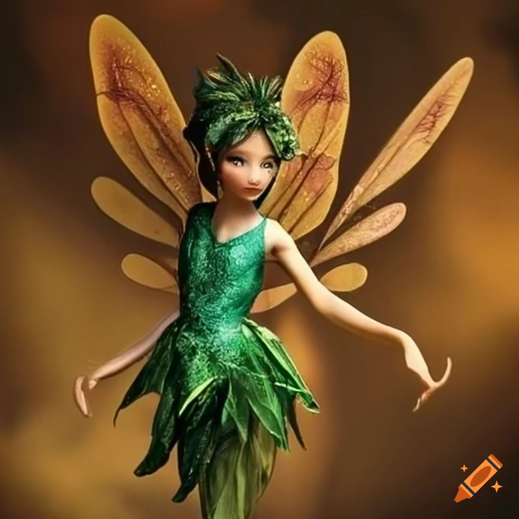 Insect fairy illustration on Craiyon