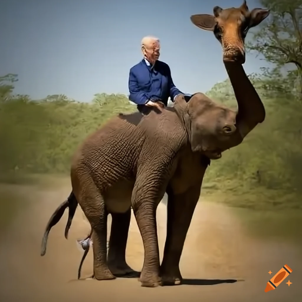 Illustration of animals stacked on top of each other on Craiyon