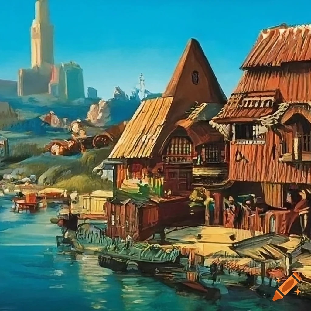 Artwork by james gurney cuckoo-clock lsd on Craiyon