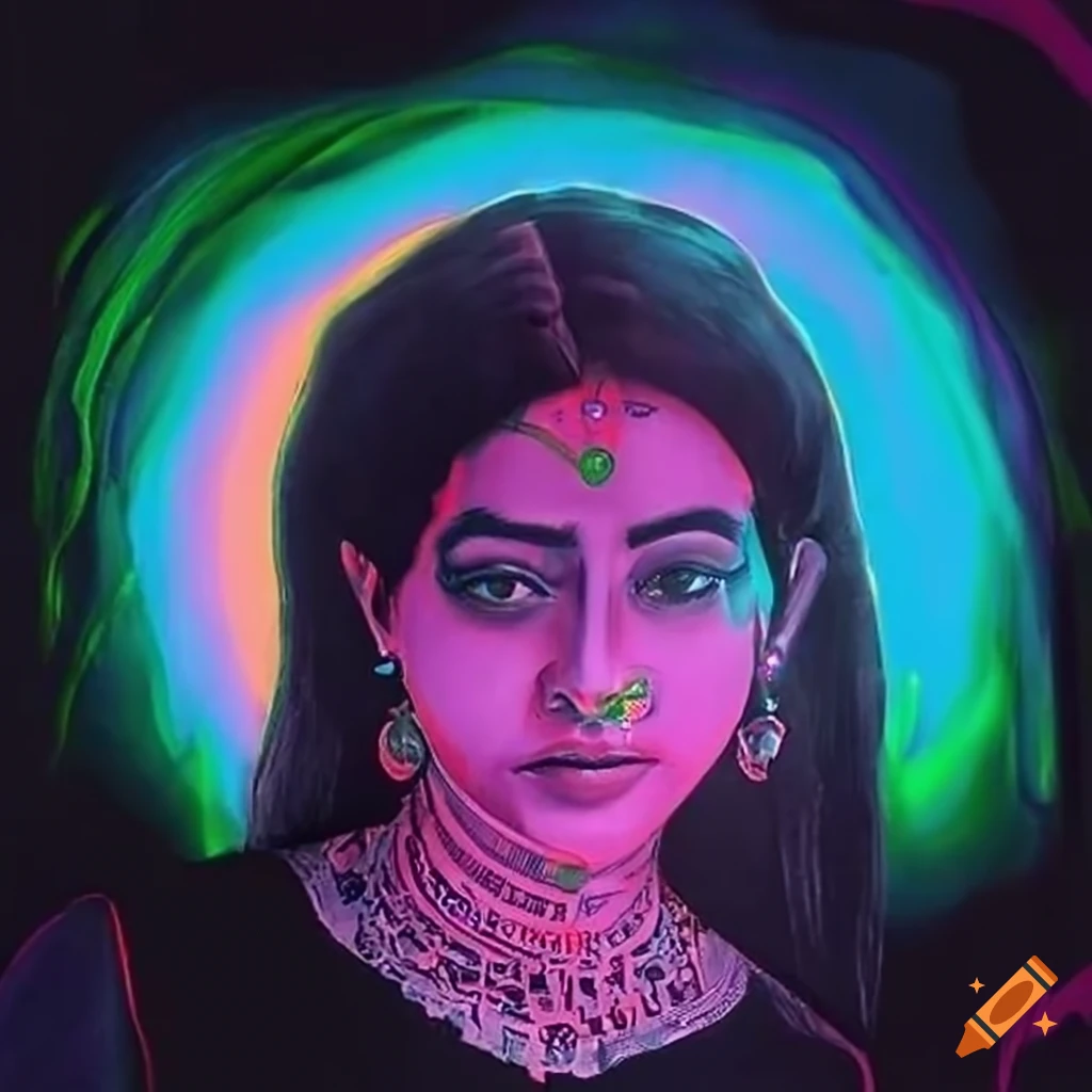 Uv light spectrum visualization on Craiyon