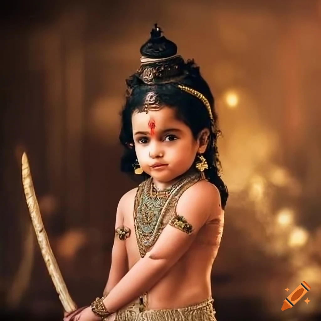 Realistic and high-resolution image capturing lord rama's enchanting ...