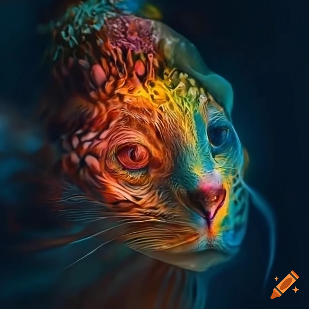 Modern nature nft artwork on Craiyon