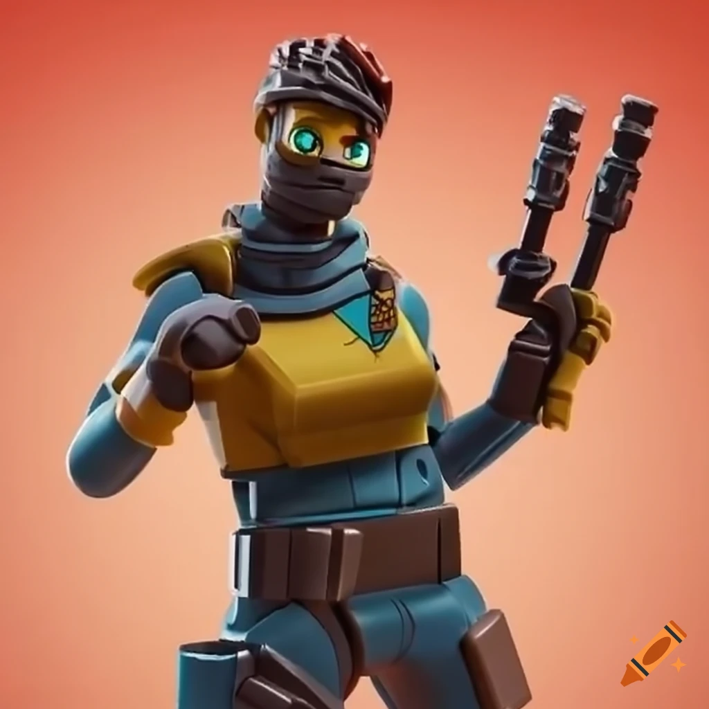 Lego fortnite on Craiyon