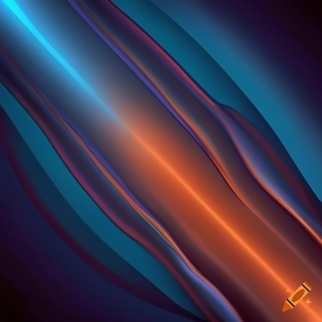 Abstract background with orange and grey blue gradients depicting ...