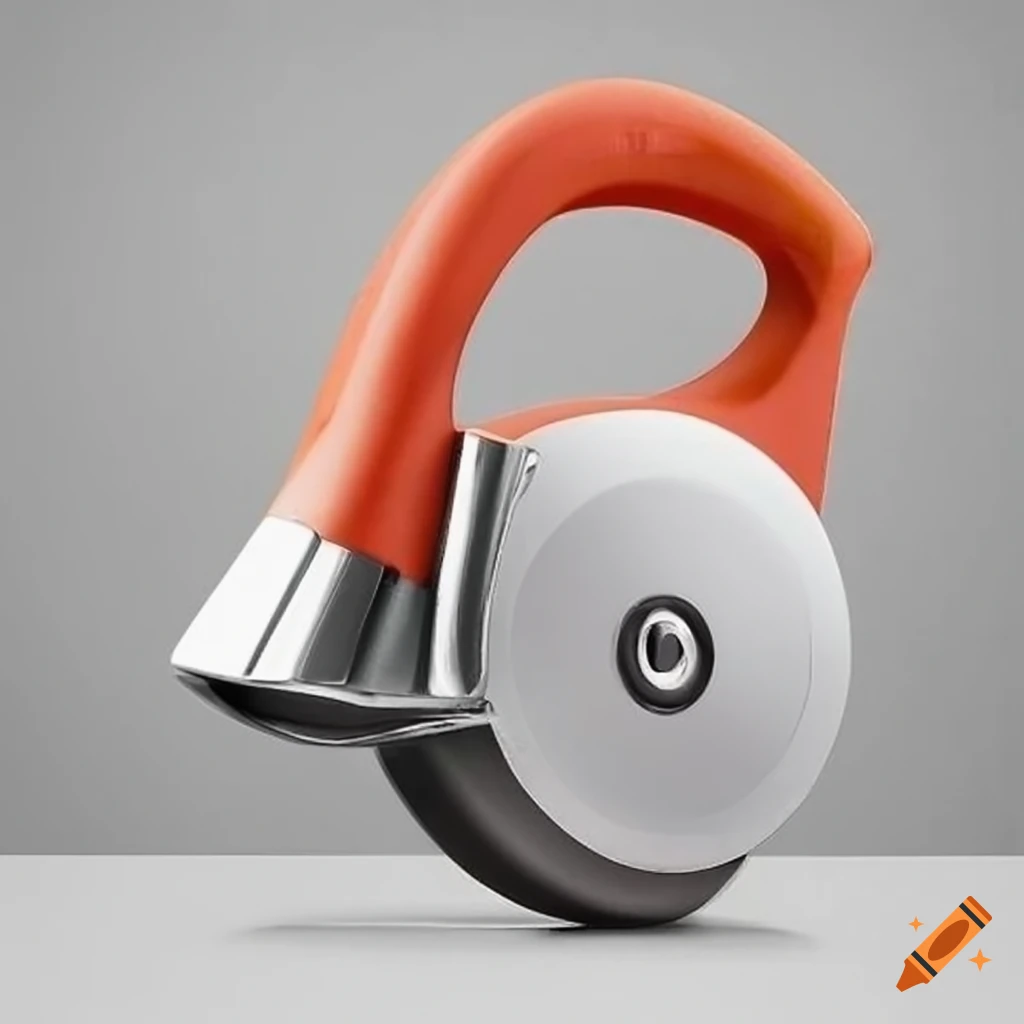 Ergonomic pizza cutter on Craiyon
