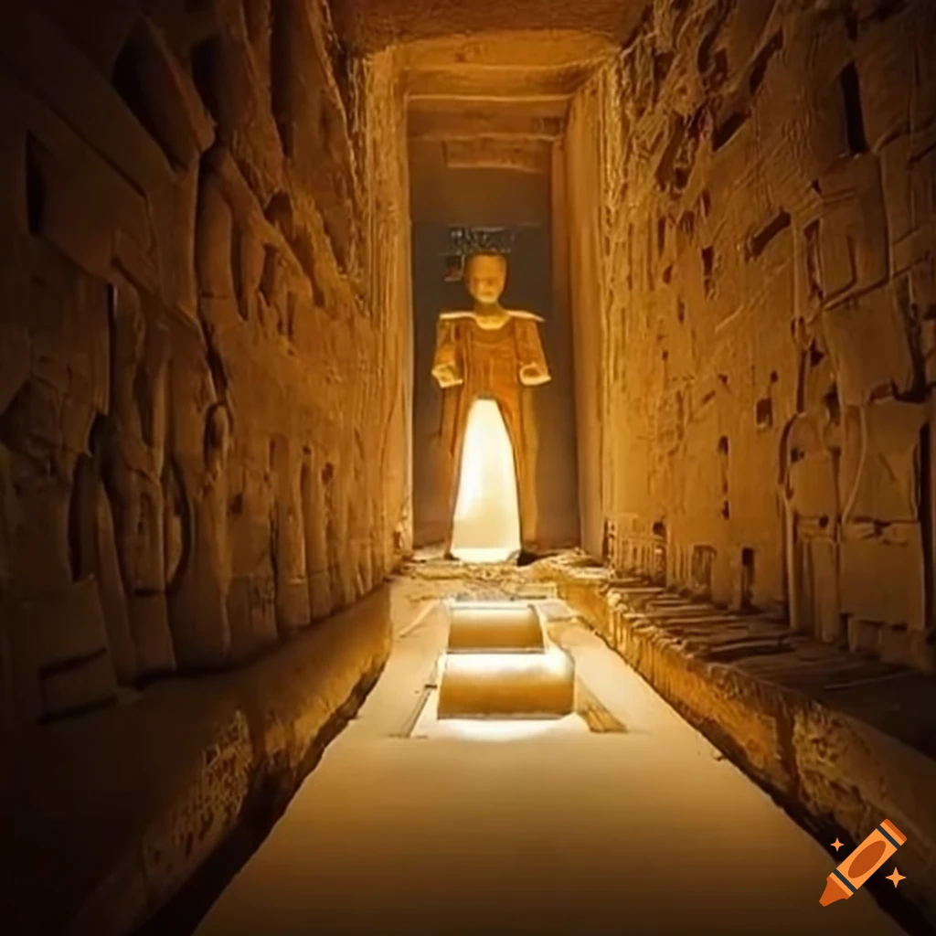 Pharaohs overseeing the construction of the pyramids on Craiyon