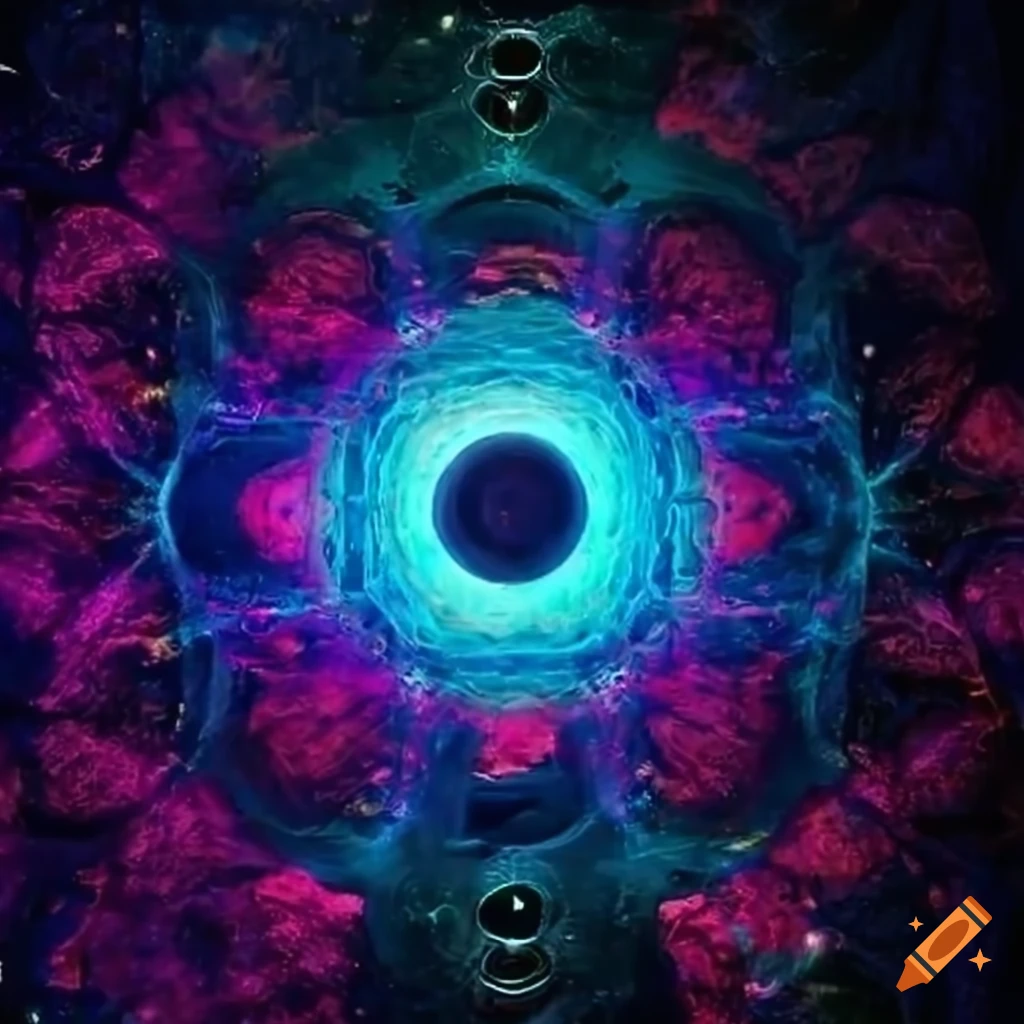 Infinite dimensional space on Craiyon