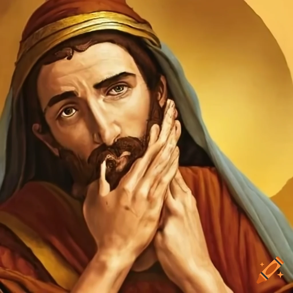 Portrait of joseph from the bible on Craiyon