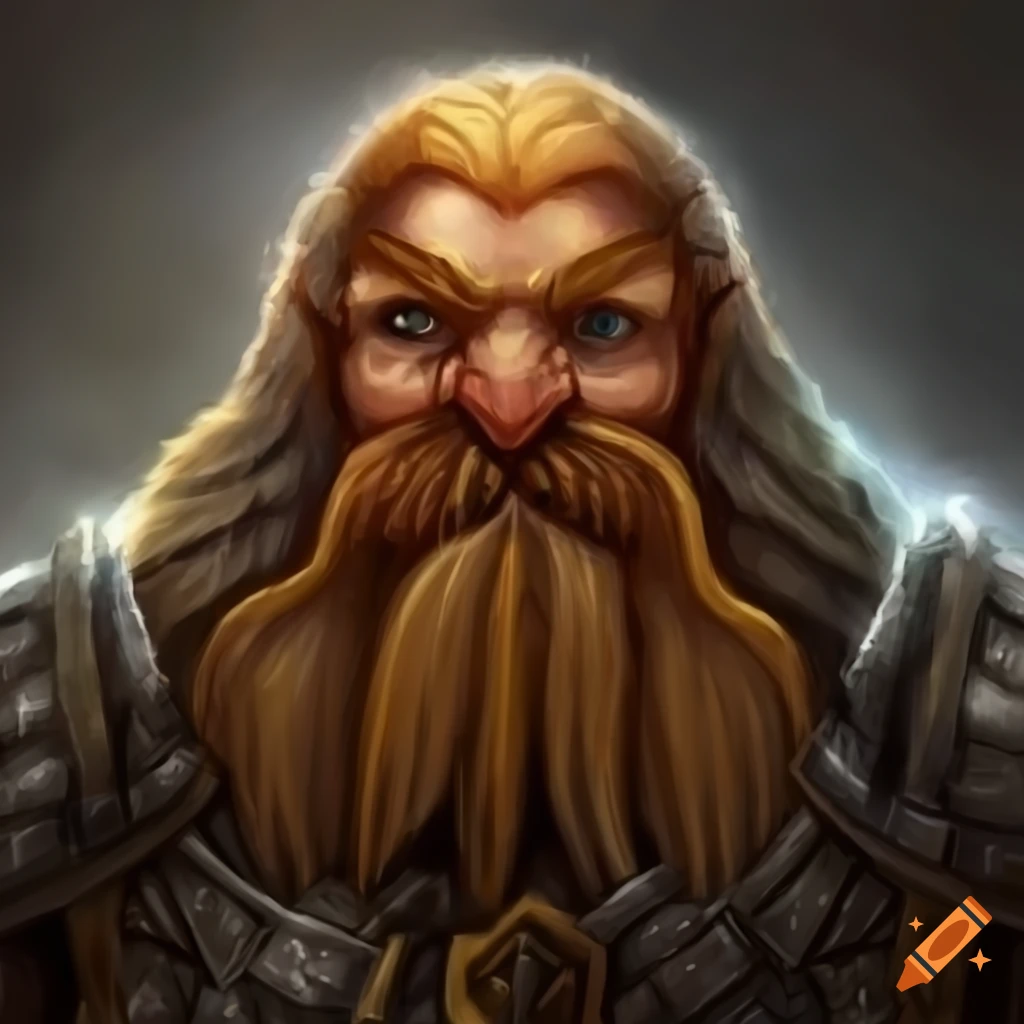 Image of dwarven aristocracy on Craiyon