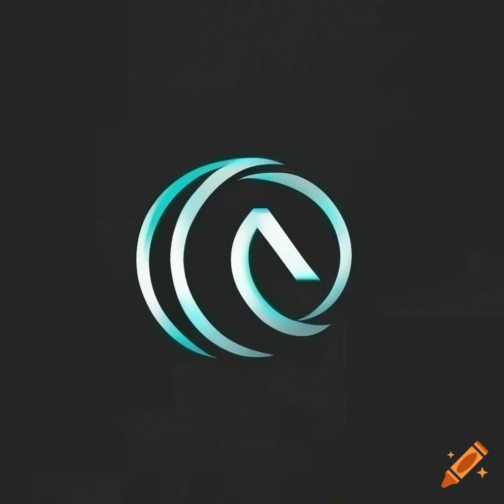 Minimalistic logo letters b and s on Craiyon