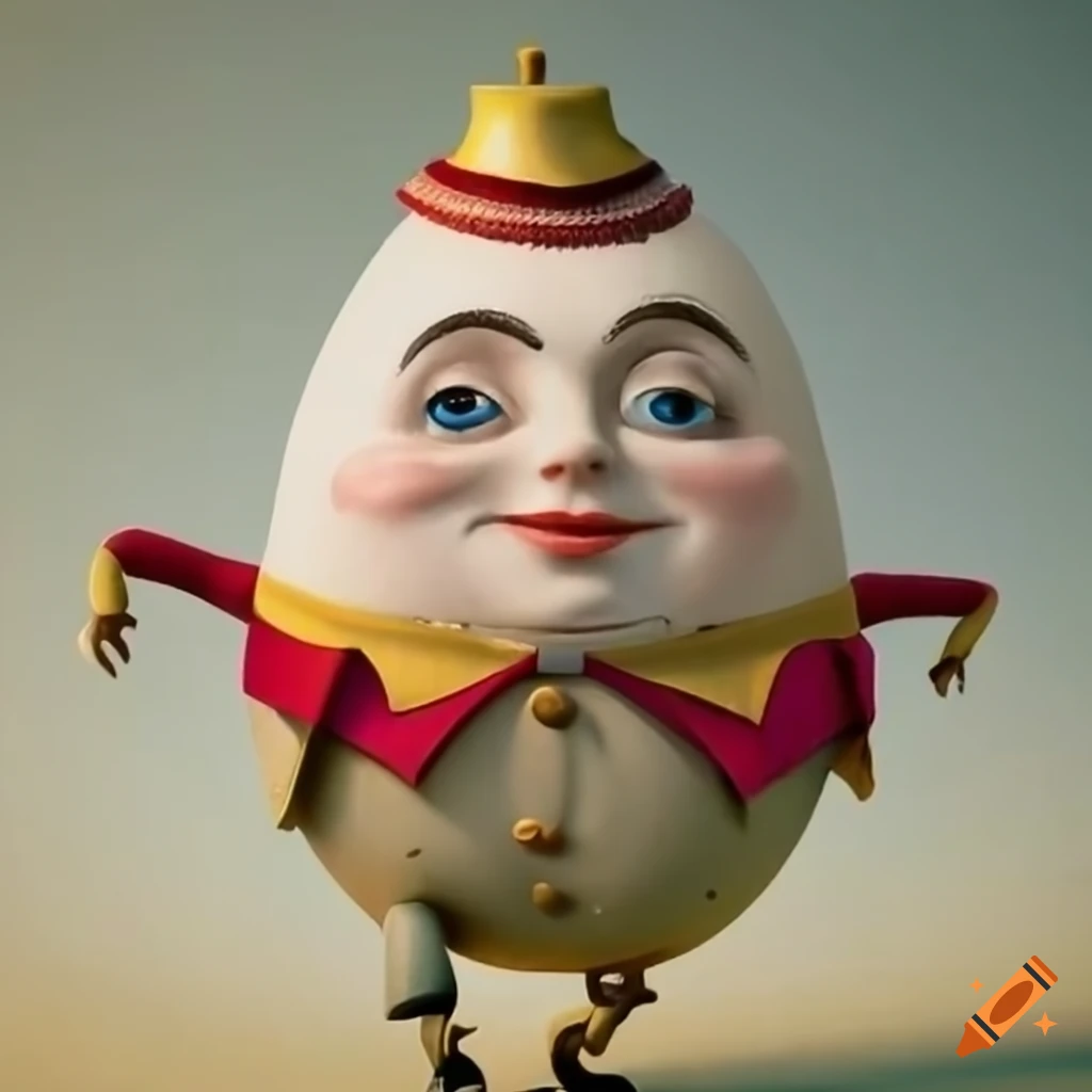 Humpty dumpty on Craiyon