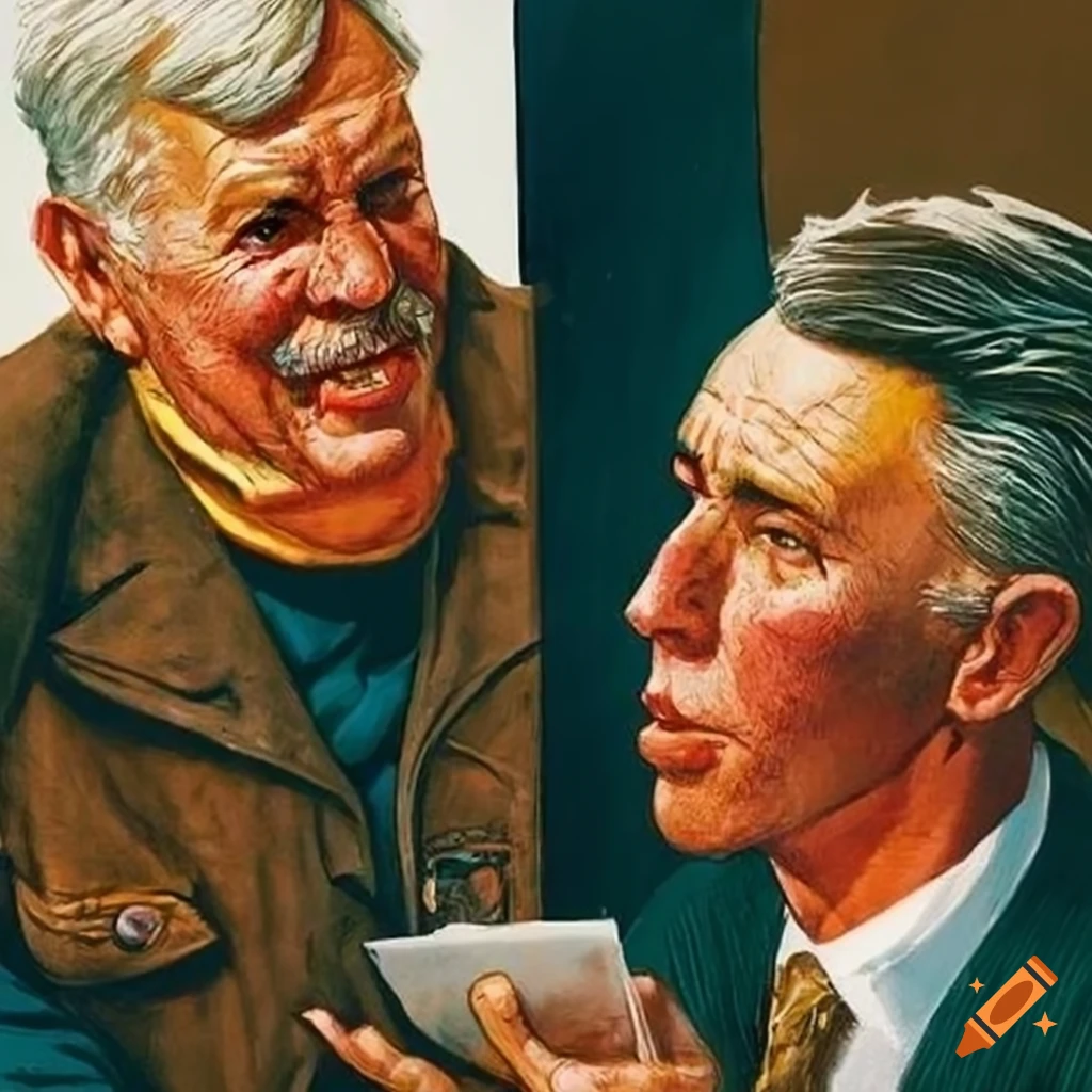 Isolation graphic novel by norman rockwell on Craiyon