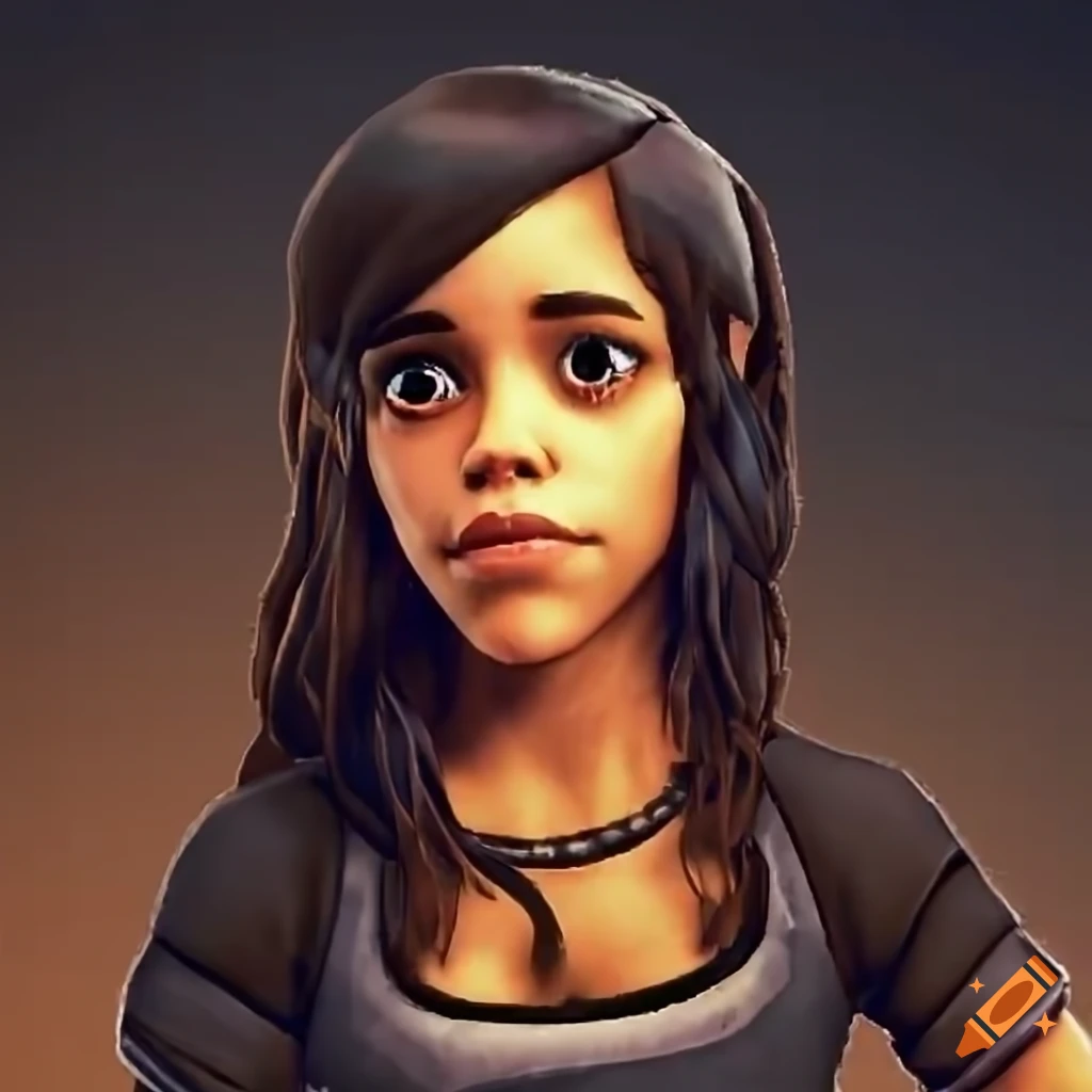Jenna ortega as a character in timesplitters 2 on Craiyon