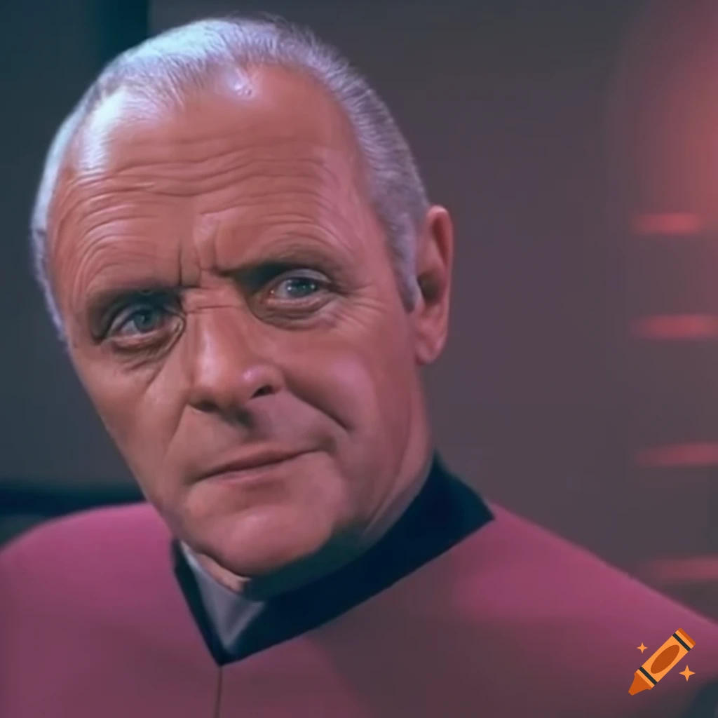Admiral in star trek: the next generation portrayed by anthony hopkins ...