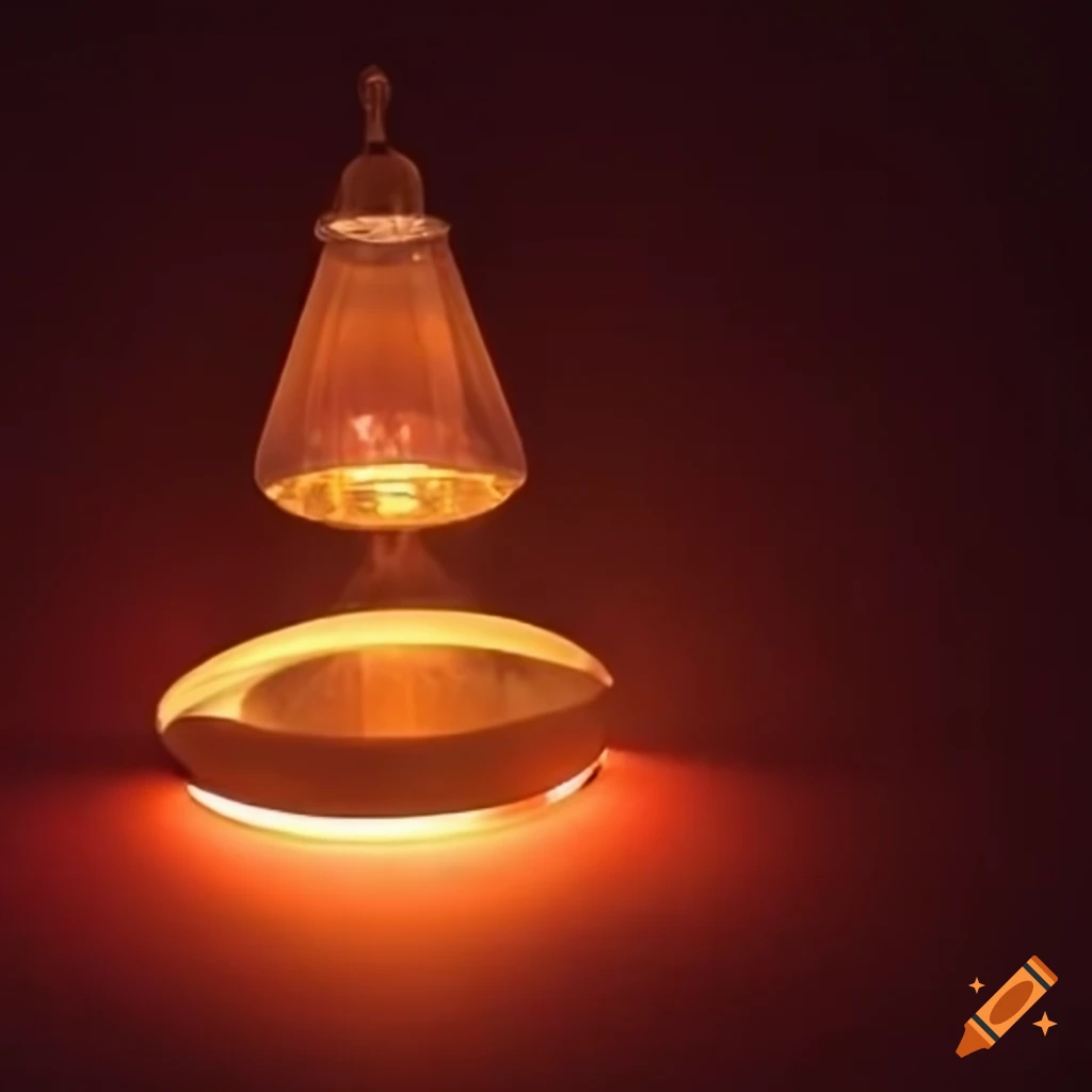 Abstract representation of light on Craiyon