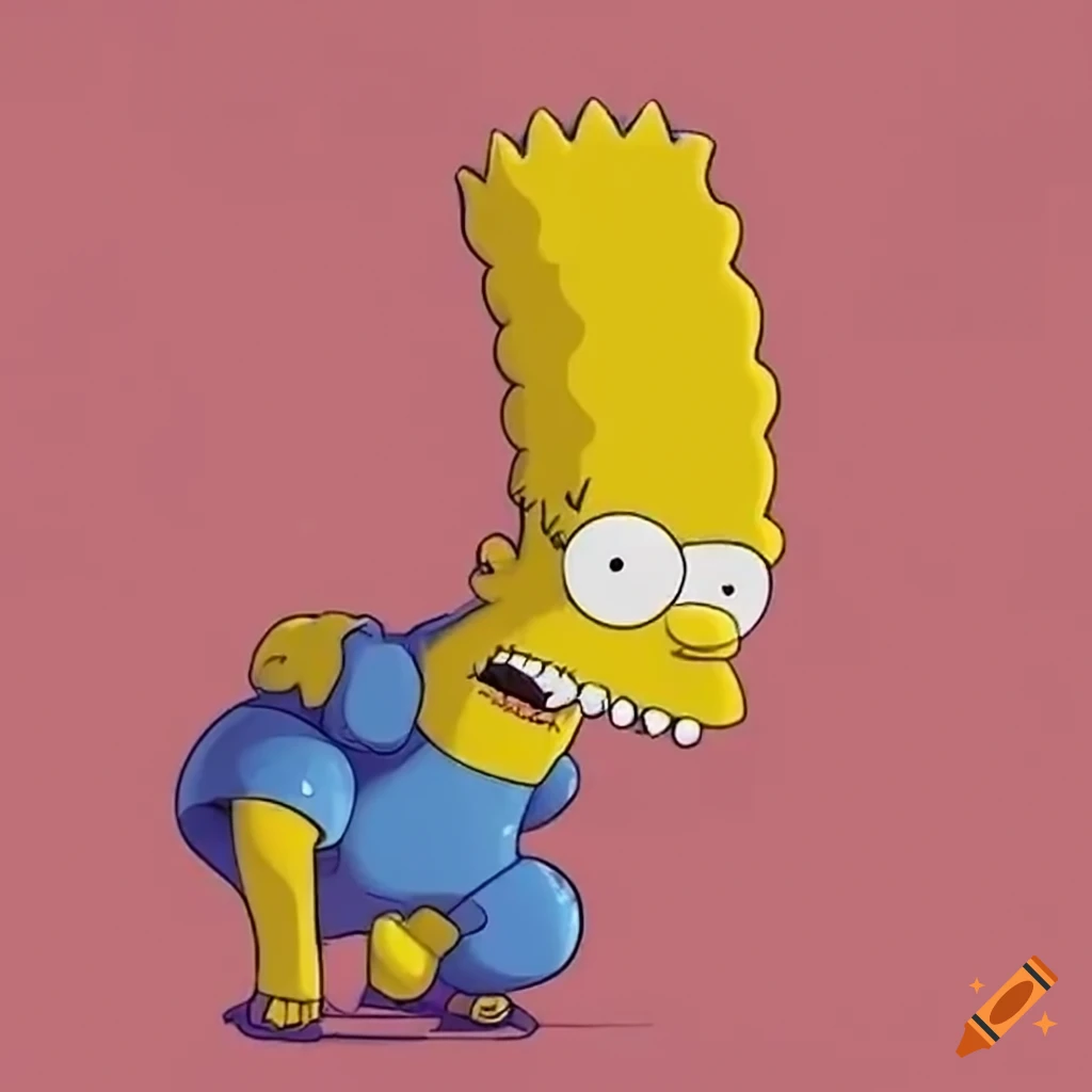 Simpsons lunar new year celebration on Craiyon