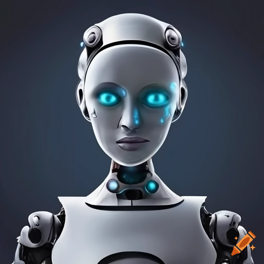 Ai robot profile picture on Craiyon