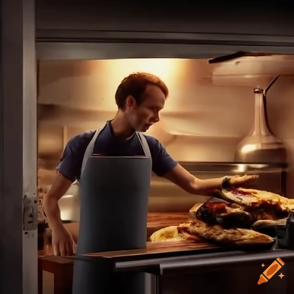 Chef cooking a kebab on Craiyon