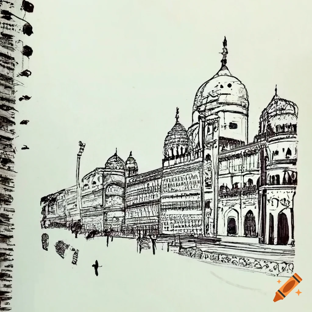 Illustration of lucknow, india on Craiyon