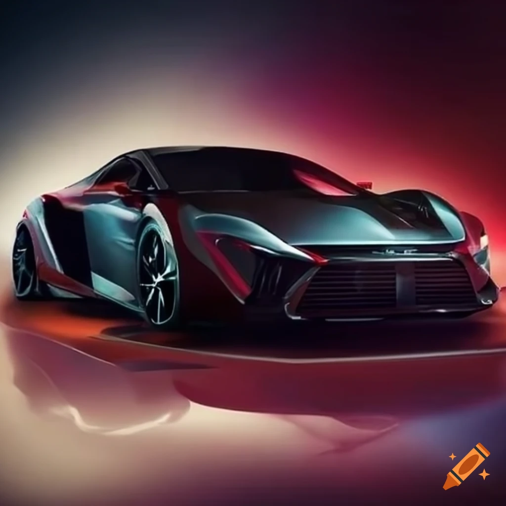 Ultimate sports car on Craiyon