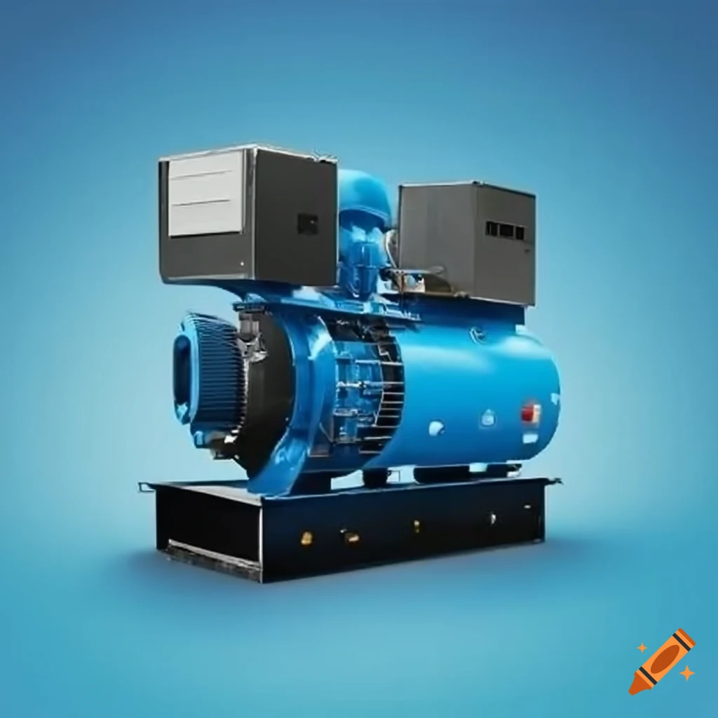 Industrial power generator on Craiyon