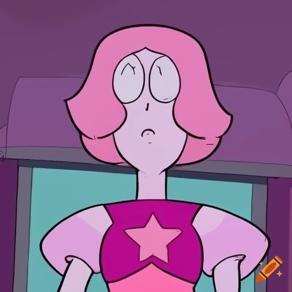 Pink pearl candy from steven universe on Craiyon