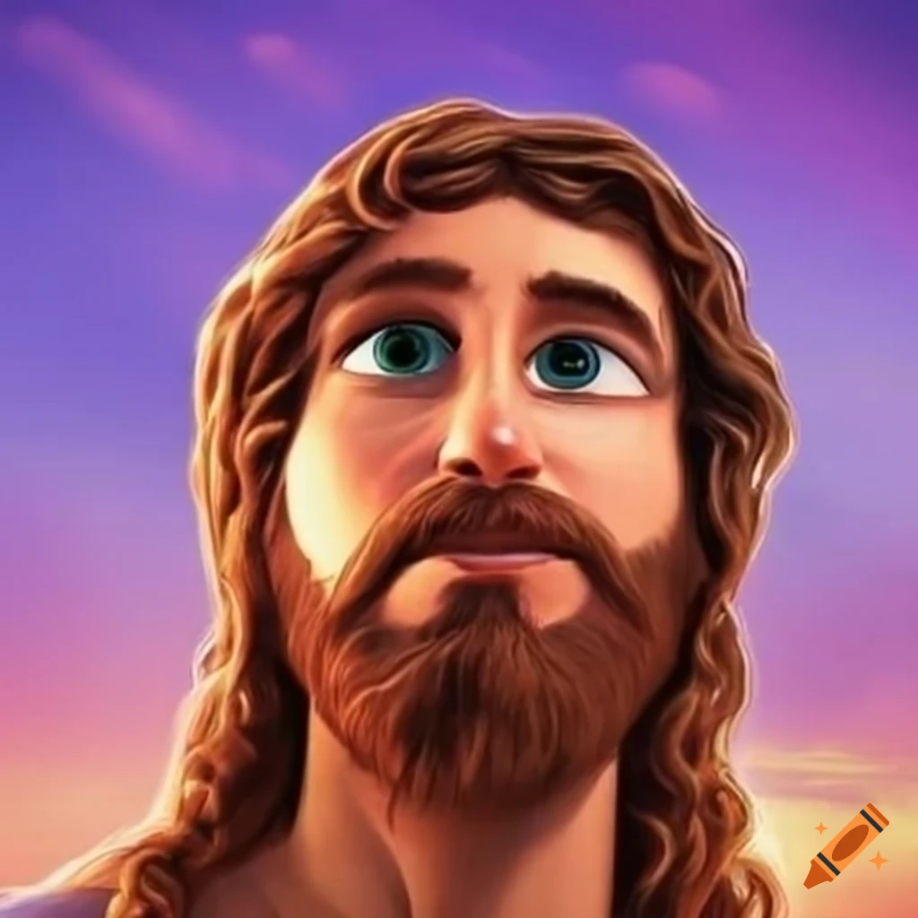 Jesus in the cars universe on Craiyon