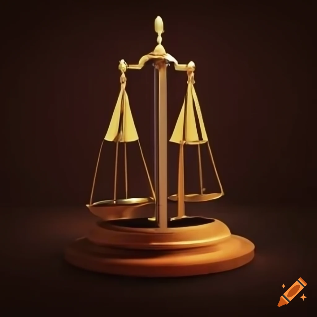Symbol of justice on Craiyon