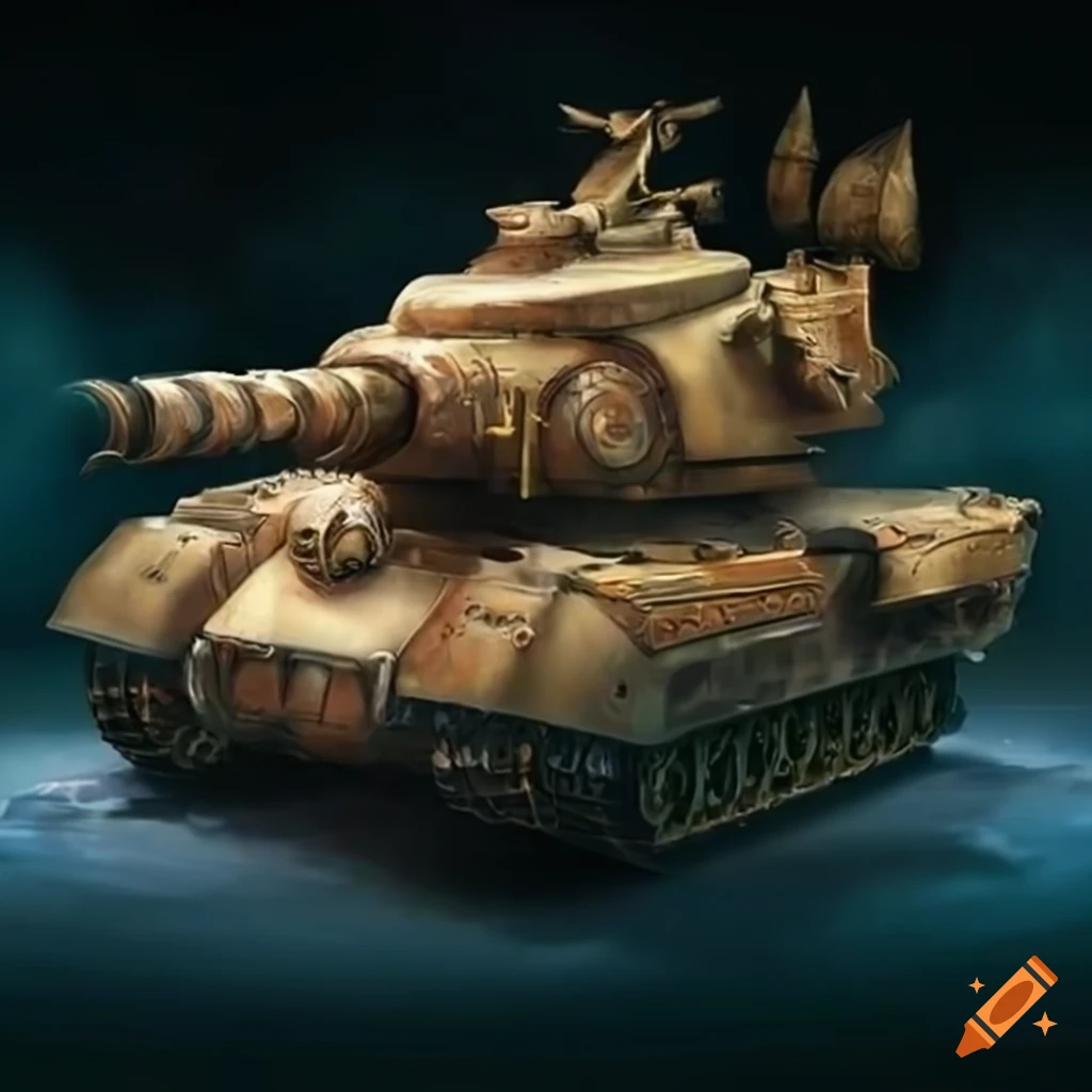 Fantasy tank on Craiyon