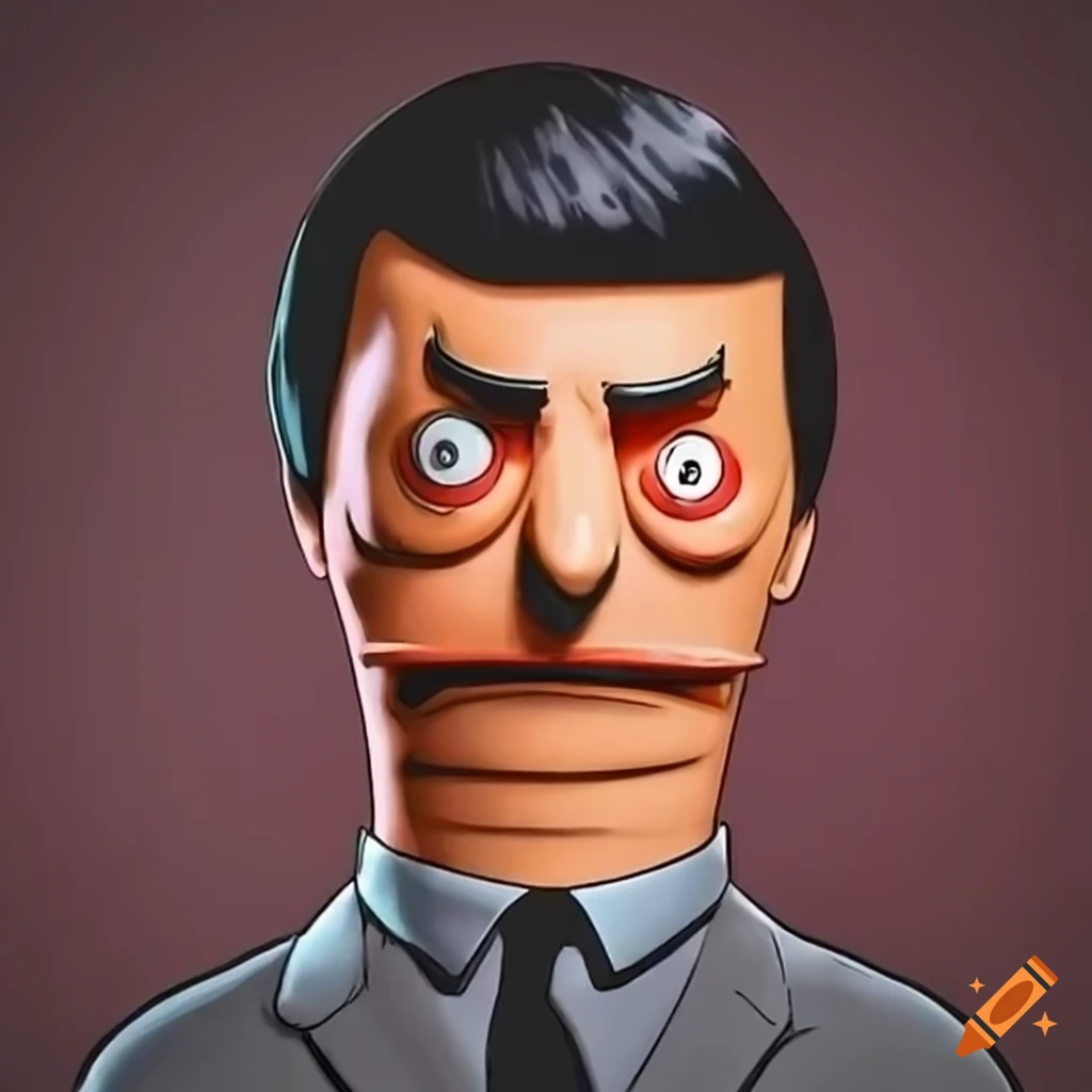 Bob belcher from bob's burgers cosplaying as killer bob from twin peaks ...