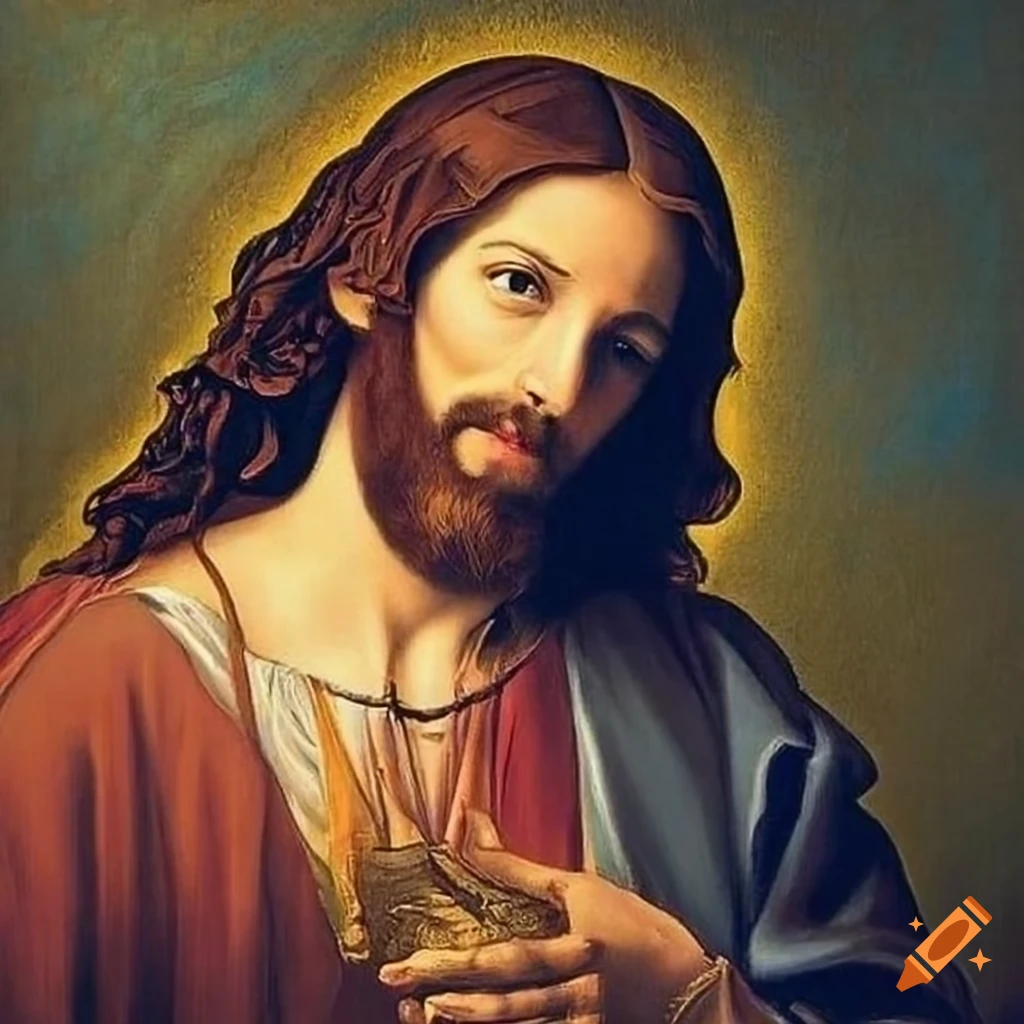 Renaissance art of jesus christ on Craiyon