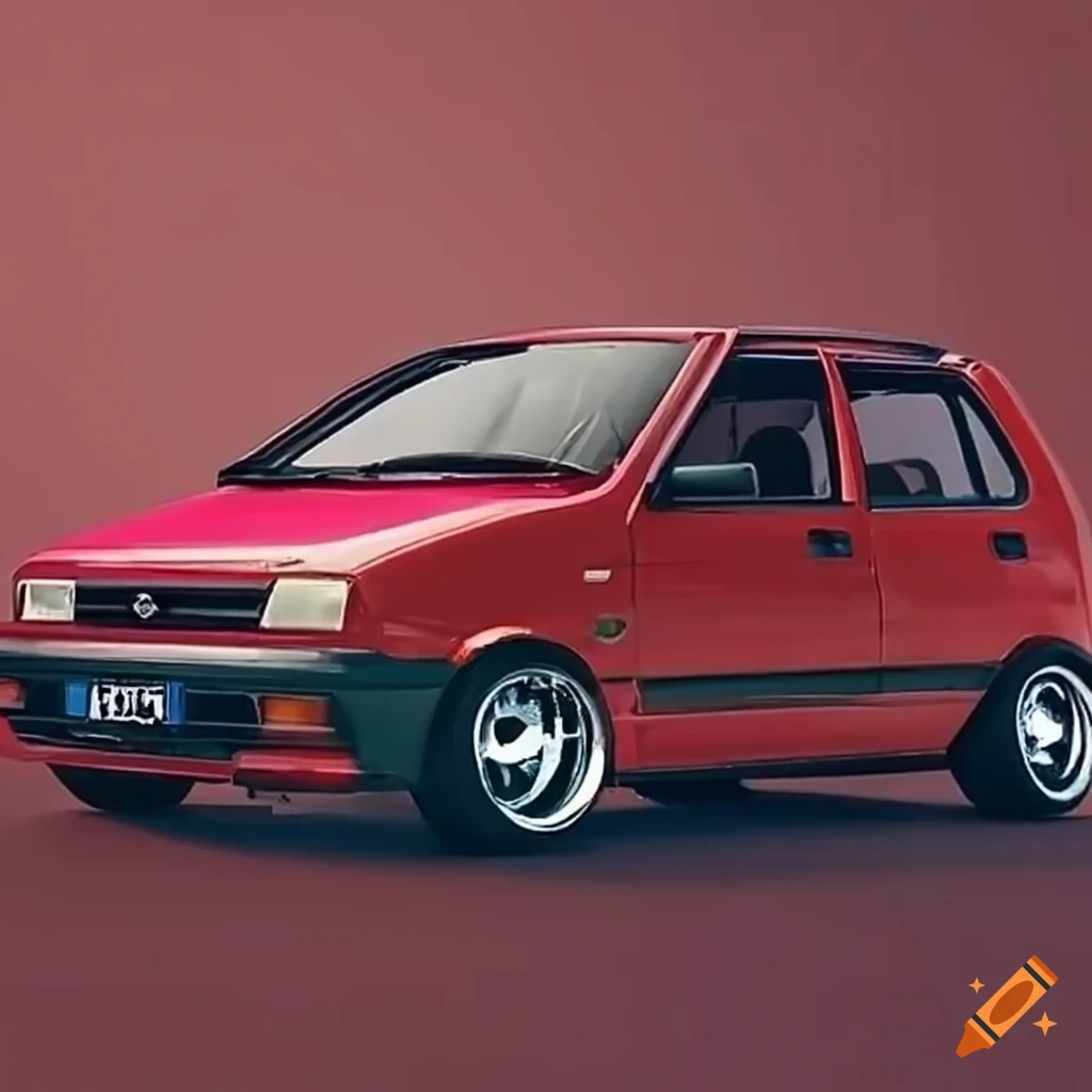 Maruti 800 car with jdm body on Craiyon