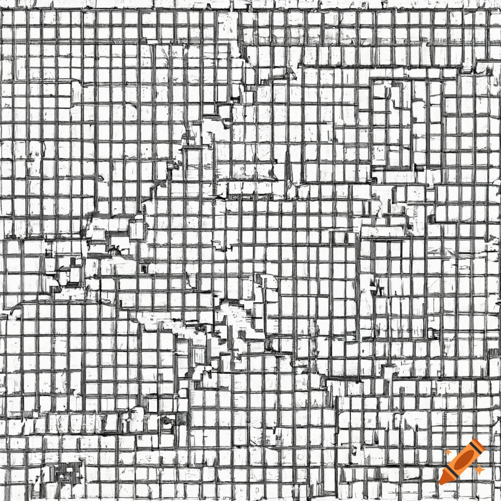 Moebius texture of a battlement on Craiyon