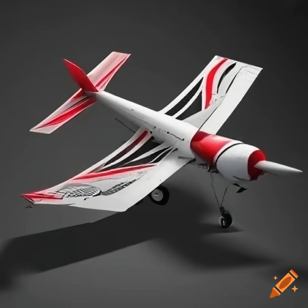 RC aircraft design and fabrication competition event on Craiyon