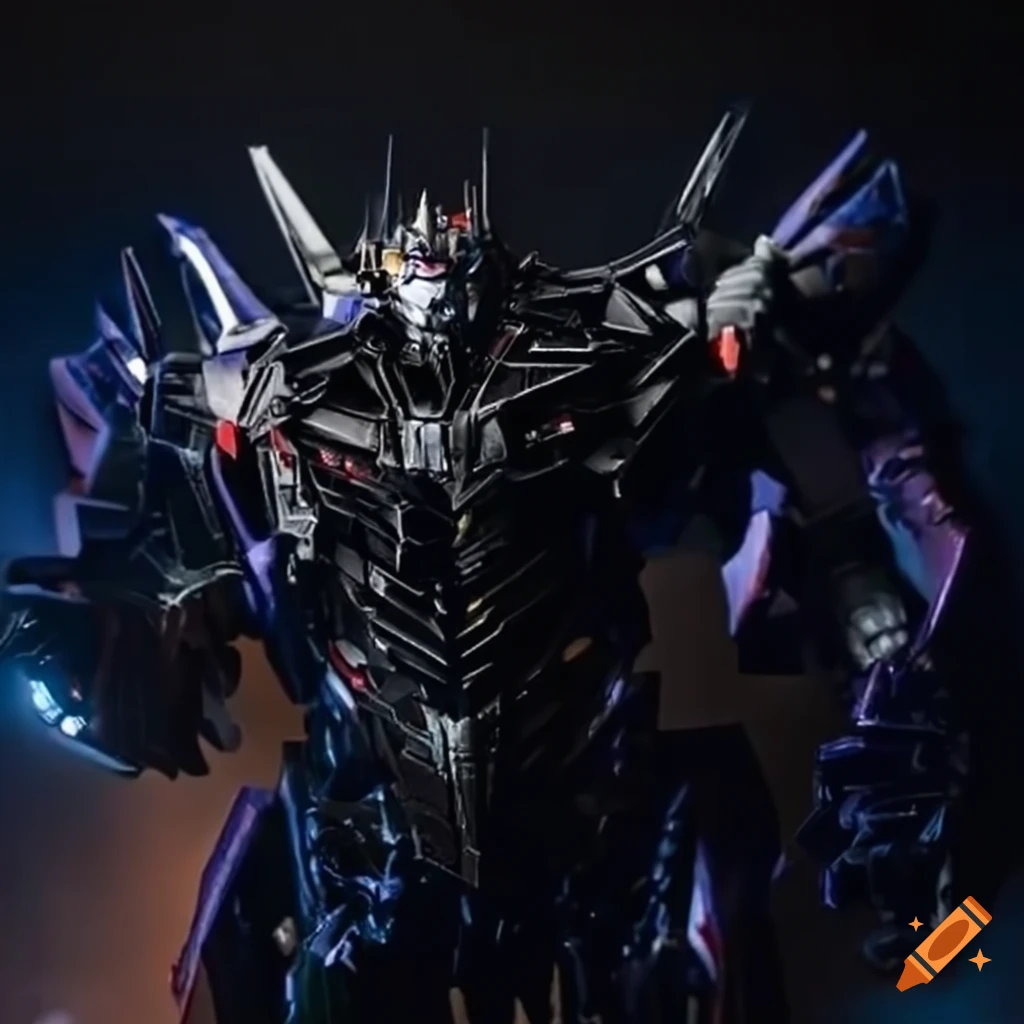 Optimus prime as the batmobile transformer on Craiyon