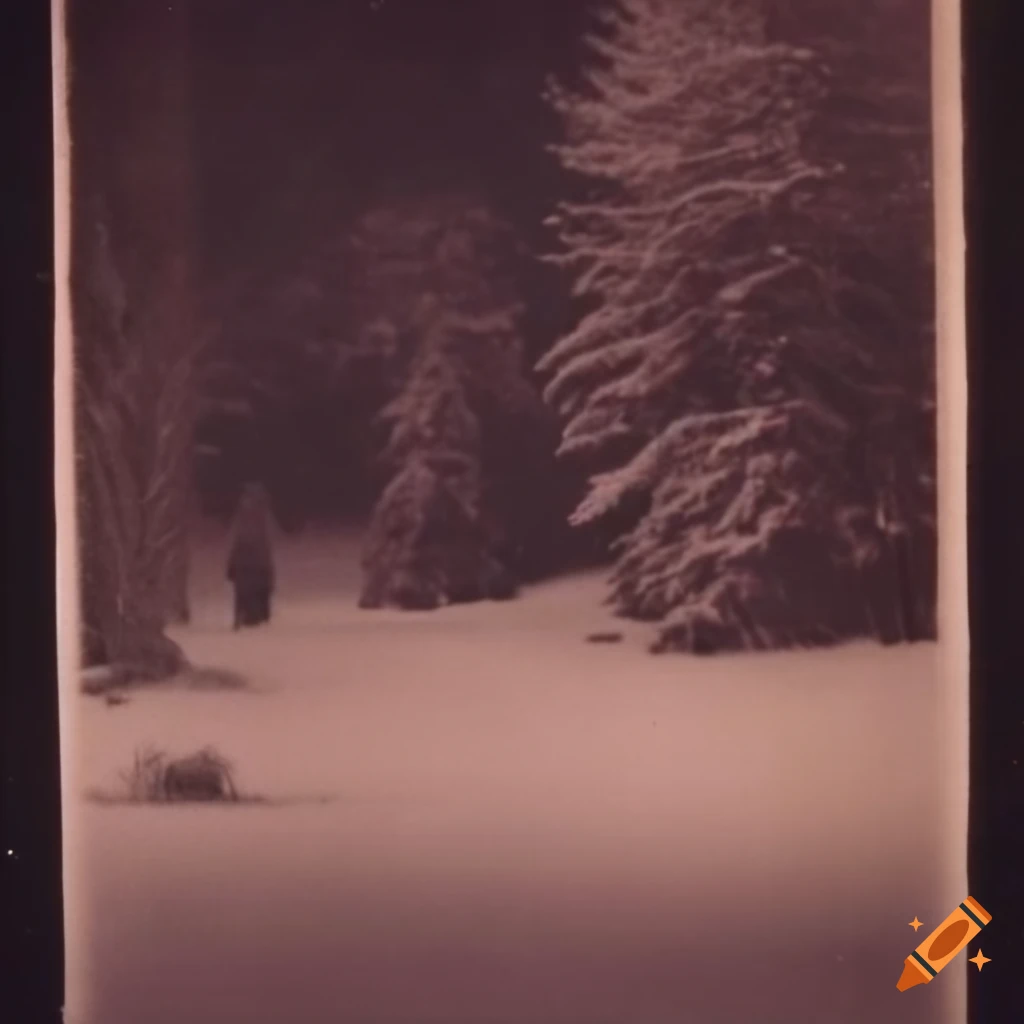 Vintage winter photos captured on 1970s Polaroid and 1934 Autochrome on ...