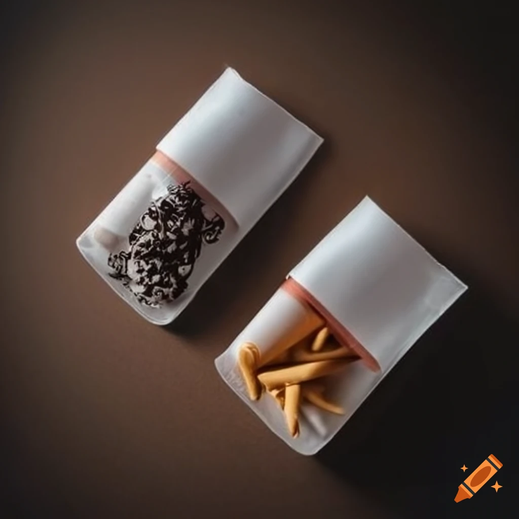 Nicotine pouches on Craiyon