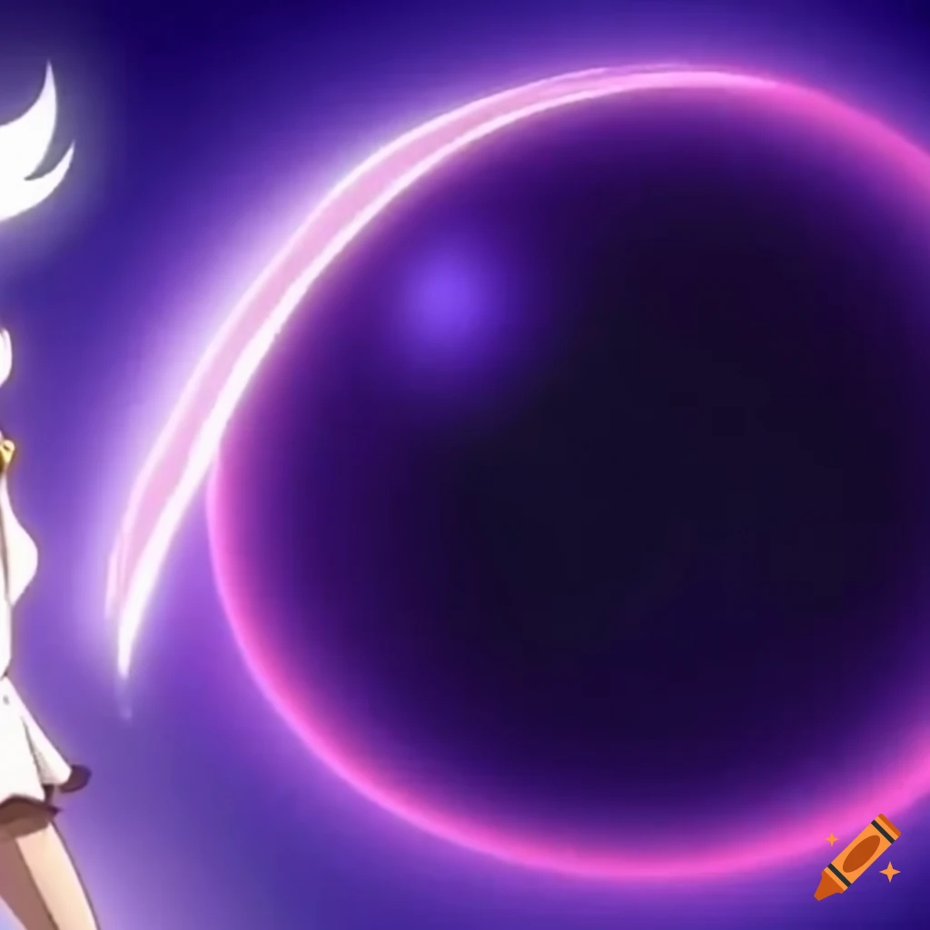 Shiny 3d dazzling eclipse anime with japanese text from the 2000s on ...