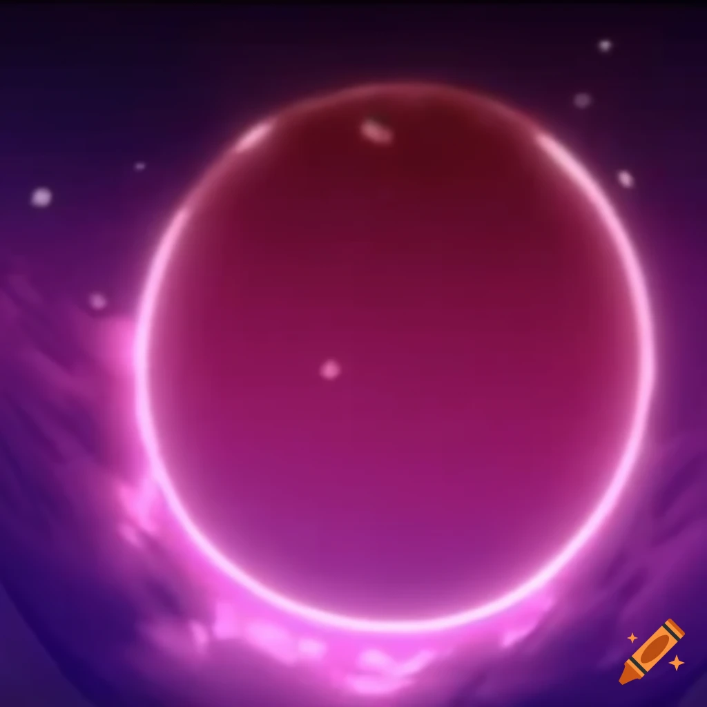 Shiny 3d dazzling eclipse anime with japanese text from the 2000s on ...