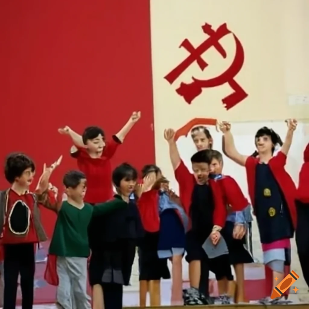 Portuguese communist education schools on Craiyon