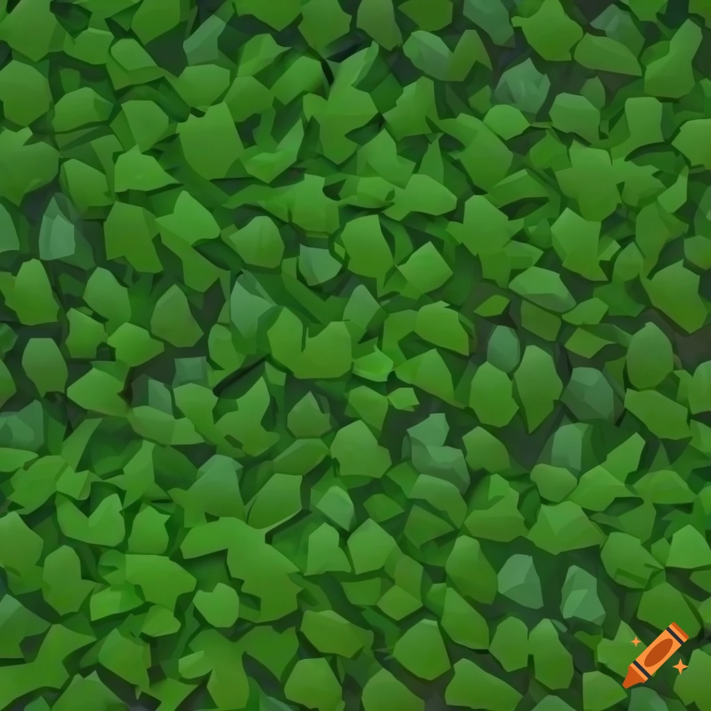 Stylized top-down 2d bush texture on Craiyon