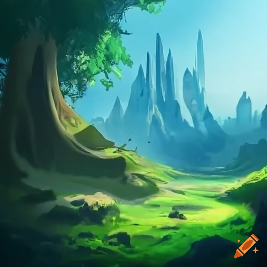 Environment on Craiyon