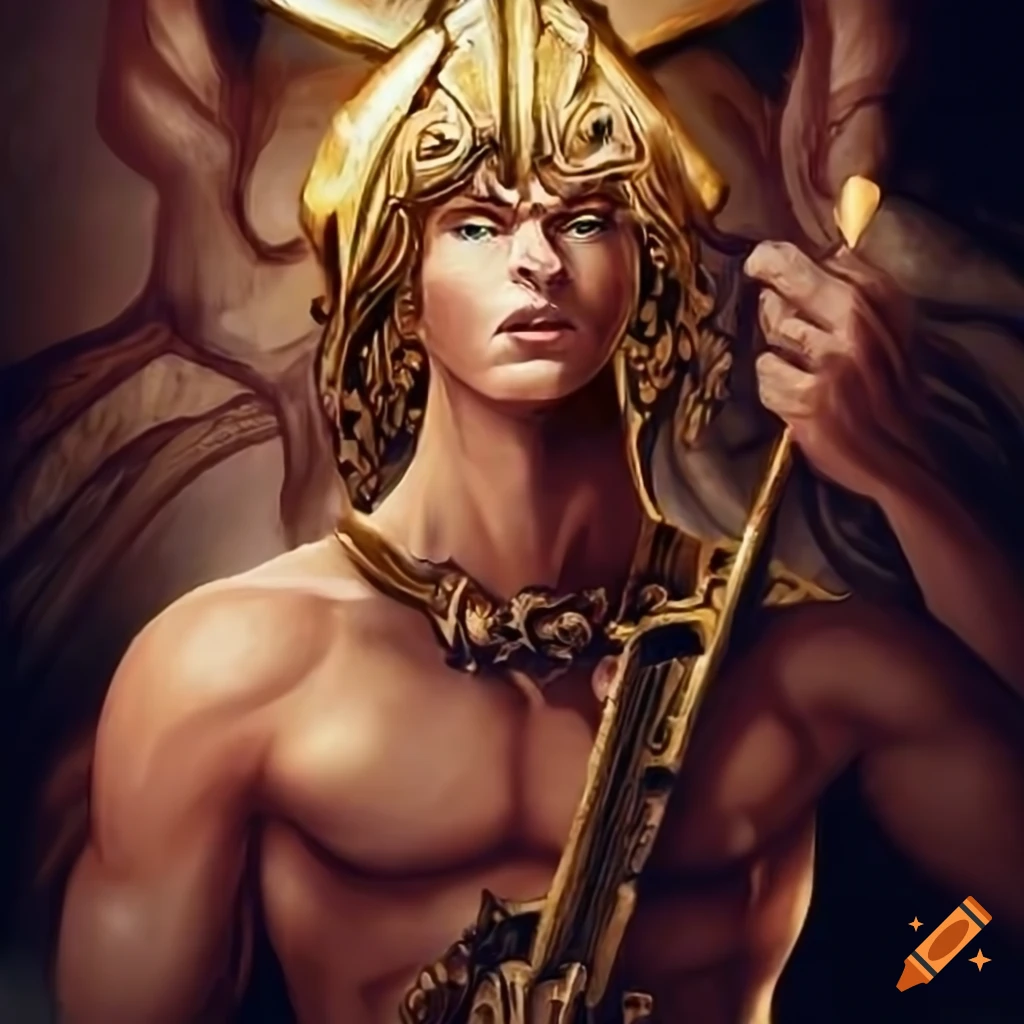 Statues of greek gods on Craiyon