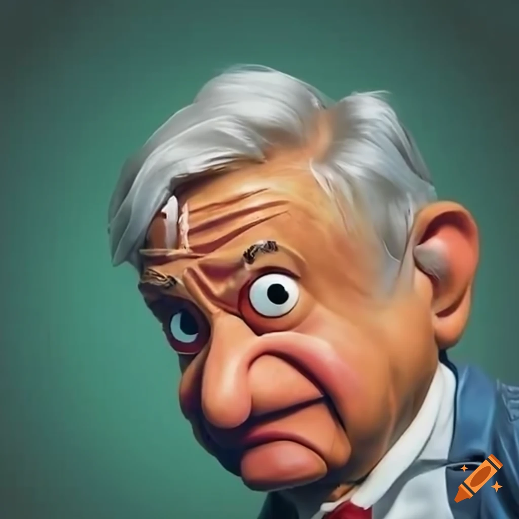 Amlo puppet in muppets style on Craiyon