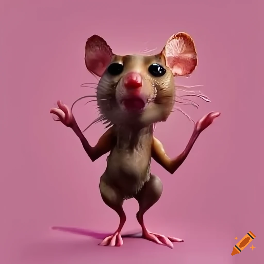 Wet mouse on Craiyon