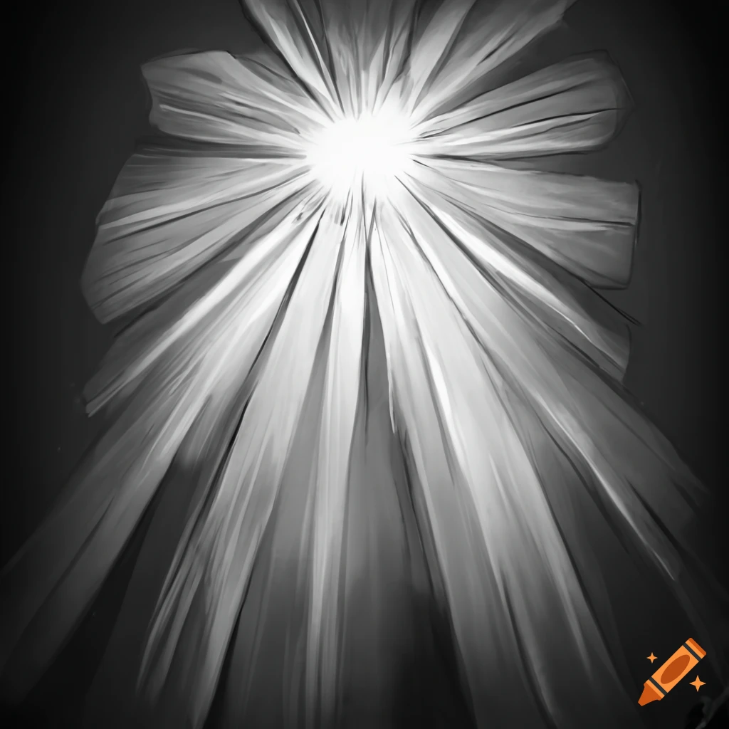 Rays of light on Craiyon