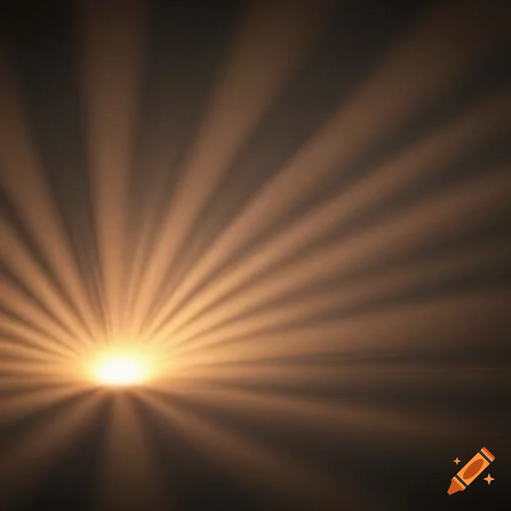 Rays of light on Craiyon