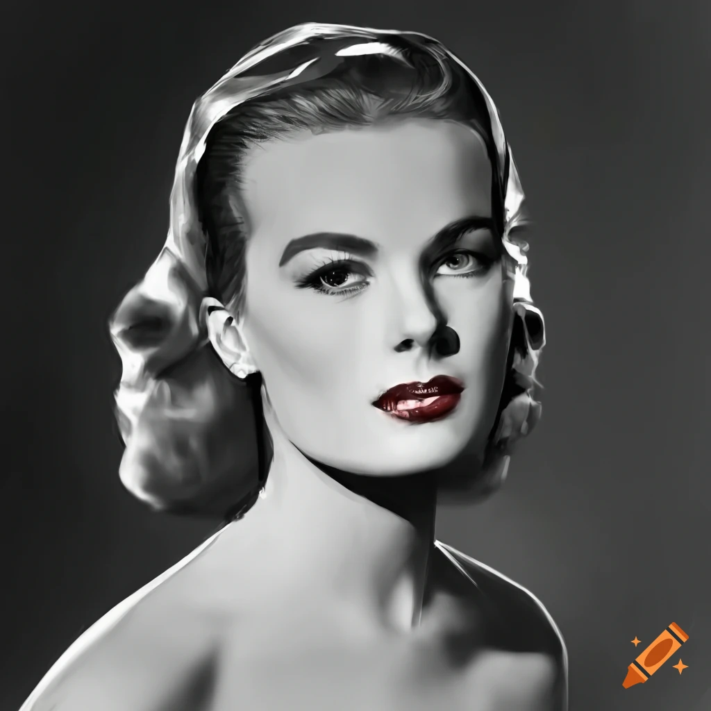 Grace kelly on Craiyon